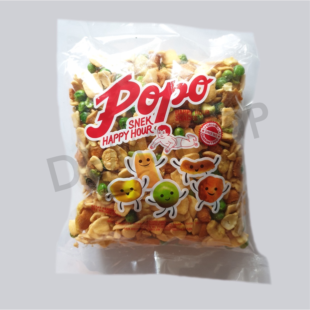Jual Popo Snek Happy Hour 400gram Muruku Ikan / Snack Ikan Import ...