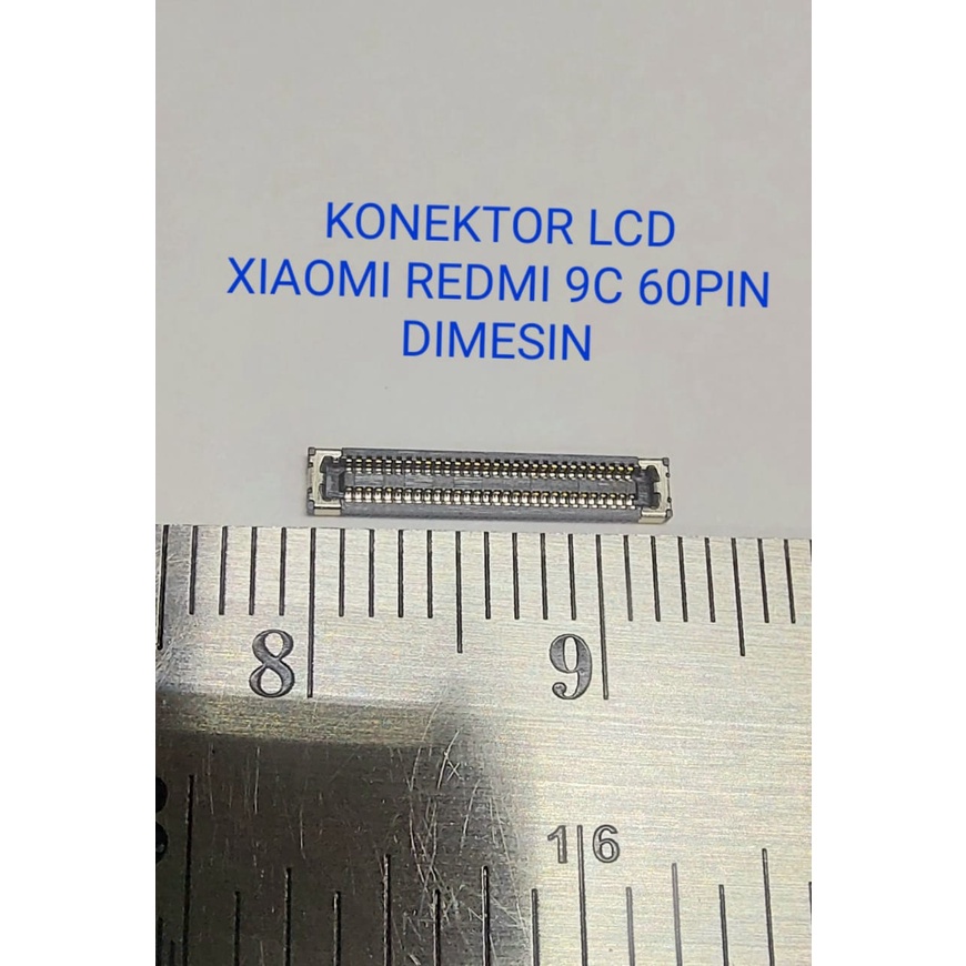 Jual KONEKTOR LCD XIAOMI REDMI 9C REDMI 9A 60 PIN FPC LCD CONNECTOR ...