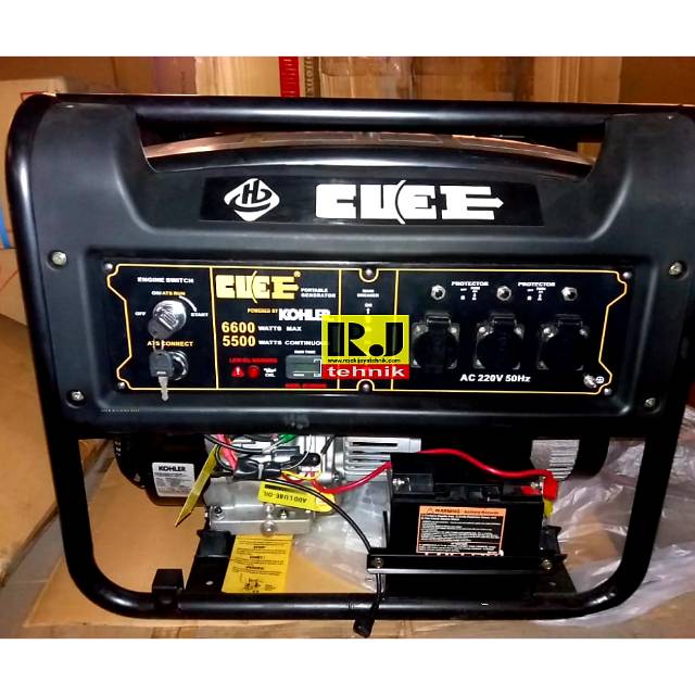 Jual Mesin Genset Cuee 8000e Kohler Engine (5200watt) | Shopee Indonesia
