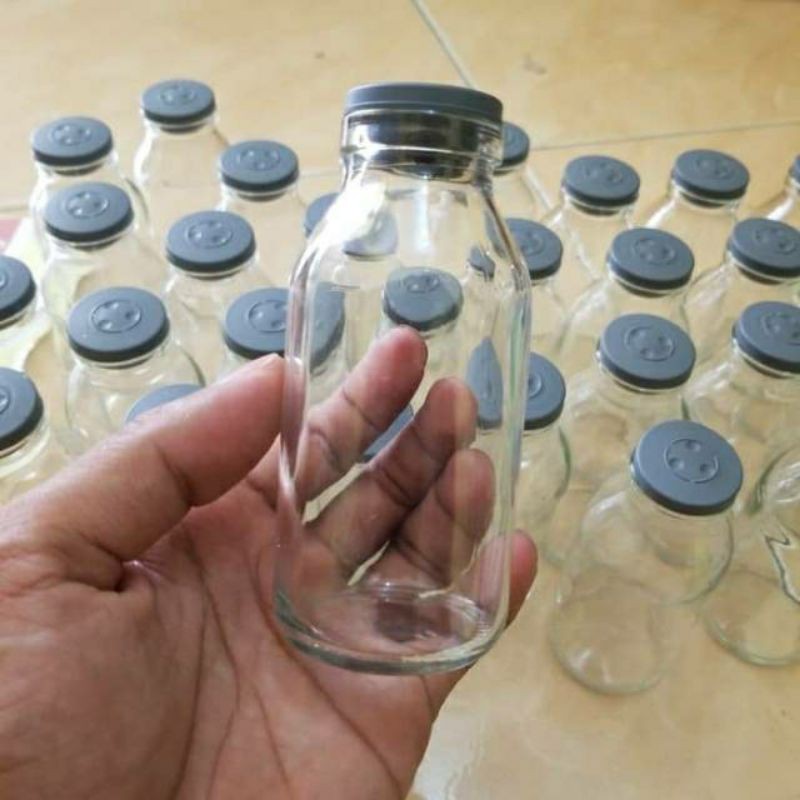 Jual botol vial botol asi 100ml botol kaca bening botol kaca asi ...