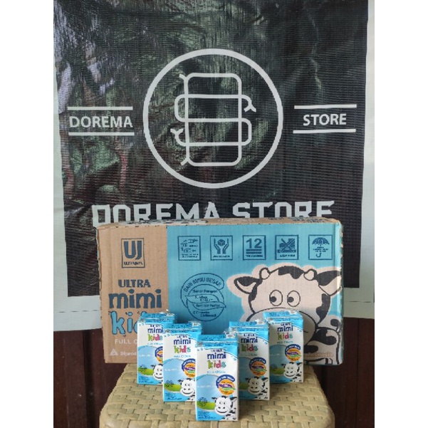 Jual 1 dus Susu Ultra Milk mini full cream 125ml | Shopee Indonesia