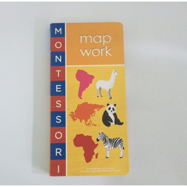 Jual Montessori Map Work | Shopee Indonesia