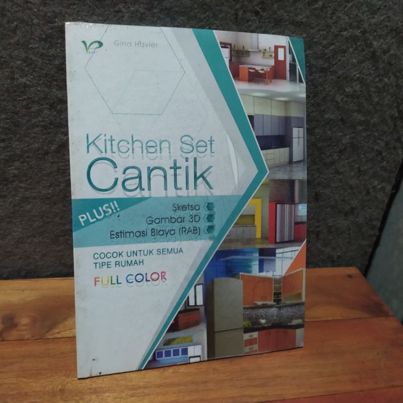 Jual kitchen set cantik sketsa, gambar, estimasi biaya (rab) interior ...