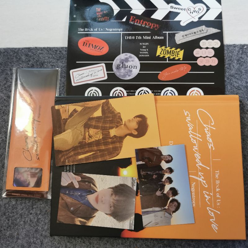 Jual DAY6 NEGENTROPY ALBUM unsealed dowoon set | Shopee Indonesia