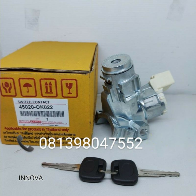 Jual kontak kunci switch kunci kontak set kijang kapsul 7k bensin ...