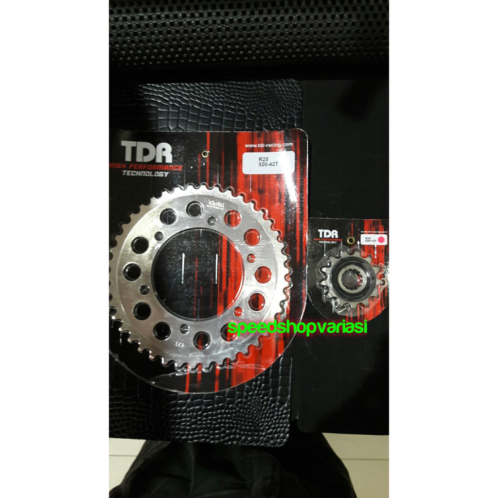 Jual PAKET GEAR GIR R25 MT25 NINJA 250 DEPAN BELAKANG TDR ORIGINAL ...