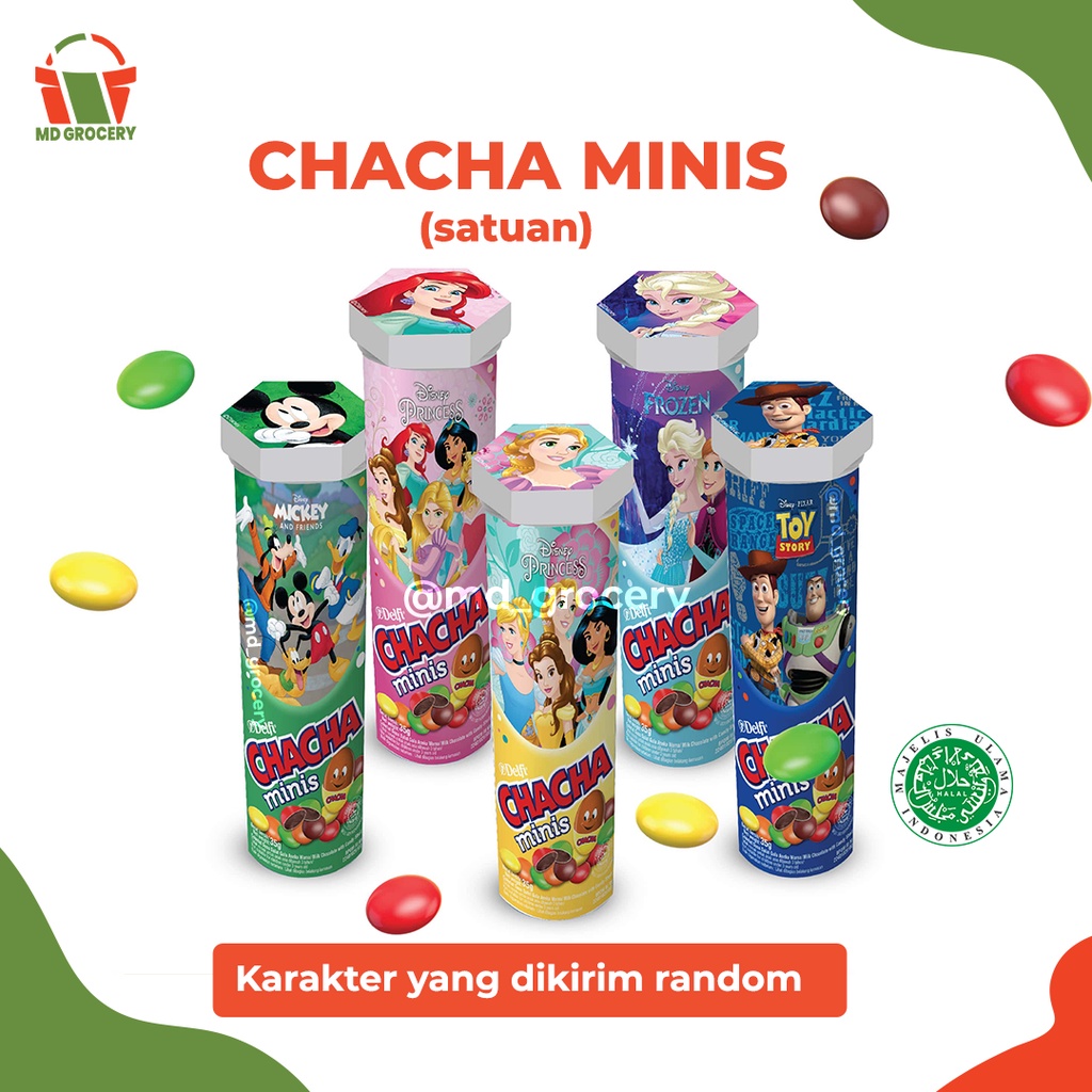 Jual Chacha Disney Collection 35 g | Shopee Indonesia