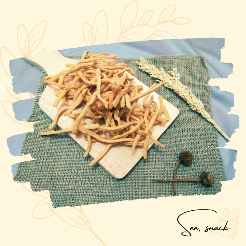 Jual Stik Rumput Laut x BBQ / Cemilan murah dan renyah / 200gr | Shopee ...