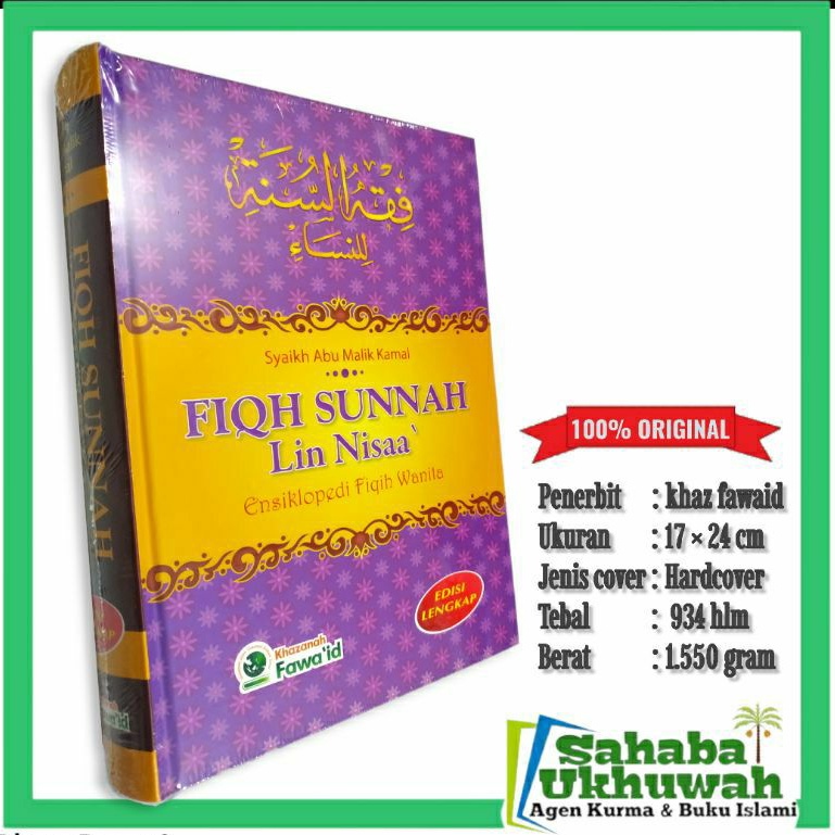 Jual fiqh sunnah lin nisa - fiqih sunnah lin nisa | Shopee Indonesia