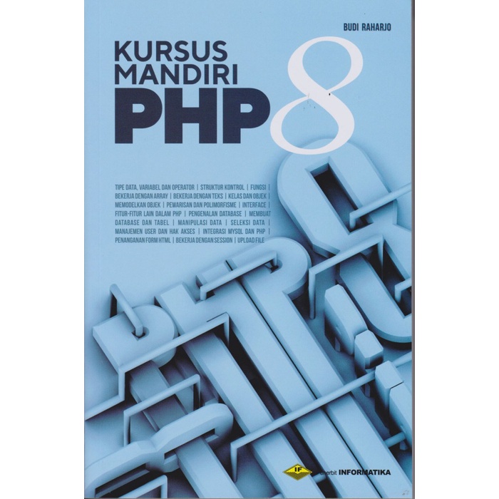 Jual BUKU CODING PEMROGRAMAN KURSUS MANDIRI PHP 8 | Shopee Indonesia