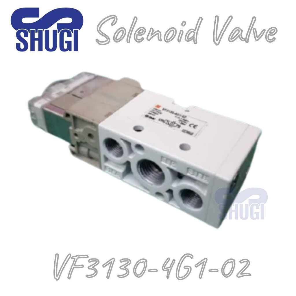 Jual Solenoid Valve VF3130-4G1-02 SMC | Shopee Indonesia