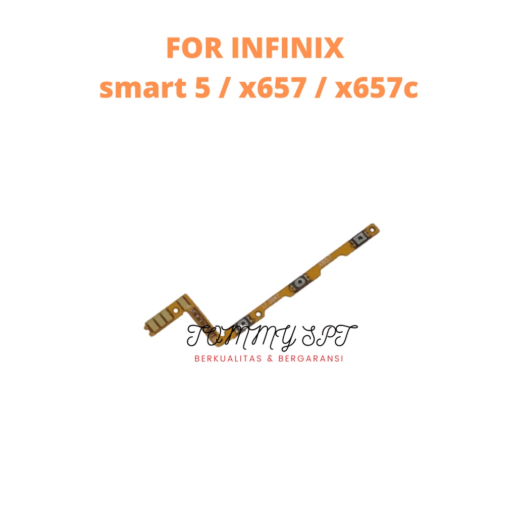 Jual FLEXSIBLE POWER ON OFF VOLUME INFINIX SMART 5 X657 X657C ORIGINAL | Shopee Indonesia
