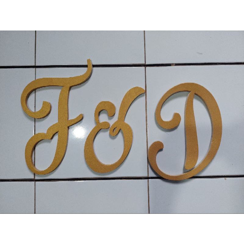 Jual Huruf Inisial Wedding , Enggagment , Tunangan Bahan sepon Eva ...