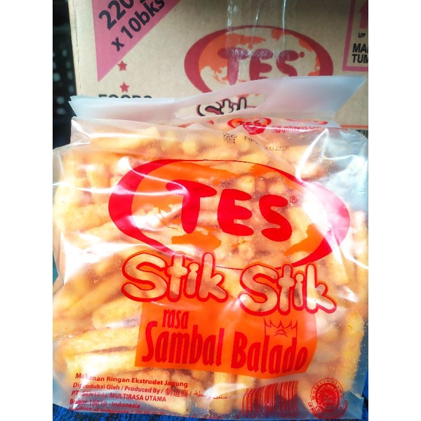 Jual stik jagung tes stick jagung cemilan camilan rasa balado | Shopee ...