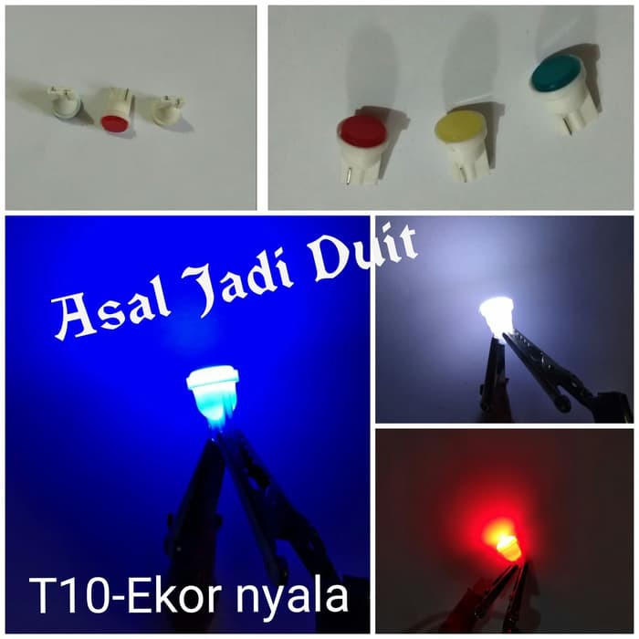 Jual LAMPU LED T10 ( Ekor nyala),Lampu Kota,Lampu Senja, Lampu Kecil ...