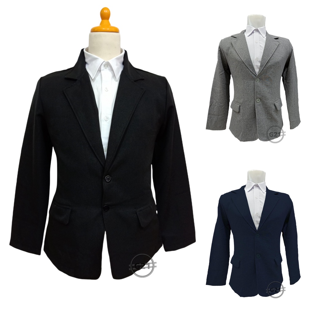 Jual Blazer Hitam Kerja Kantor Formal Pria | Shopee Indonesia