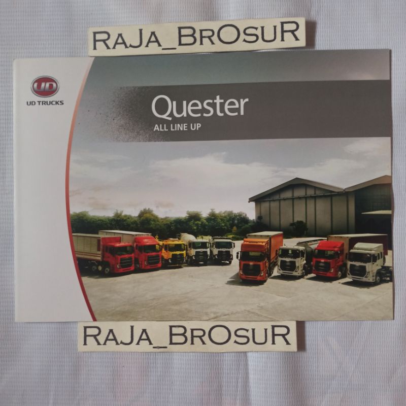 Jual Poster brosur UD Trucks Quester Rigid Quester Trucks Tractor Head all line up | Shopee ...