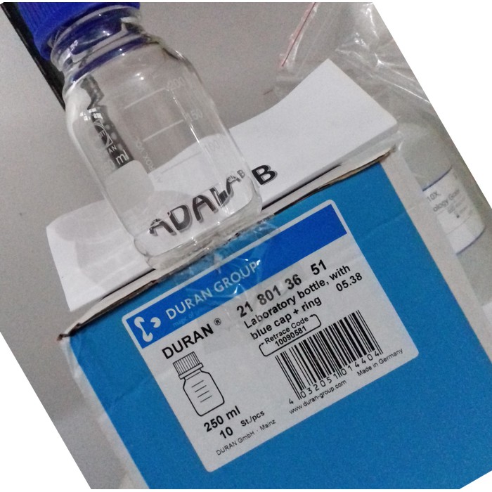 Jual Botol Schott Duran 250ml 1pcs | Shopee Indonesia