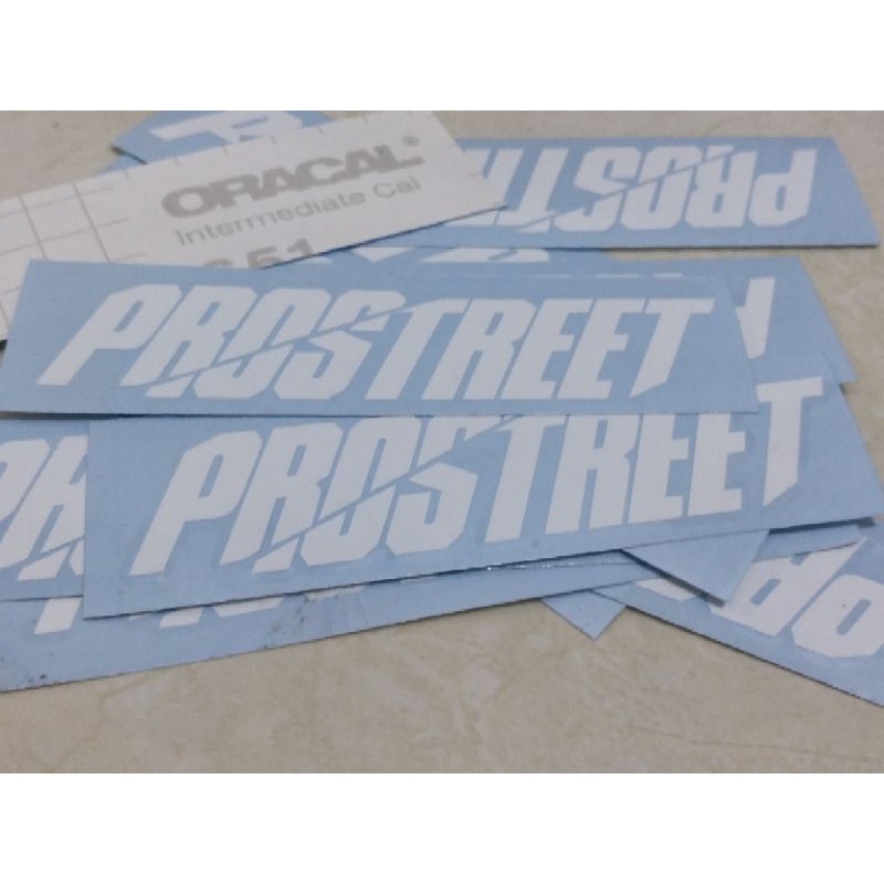 Jual Stiker Prostreet / Stiker Pro Street / Cutting Stiker Prostreet 3 ...