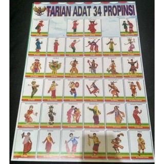 Jual Poster Tarian Adat | Shopee Indonesia
