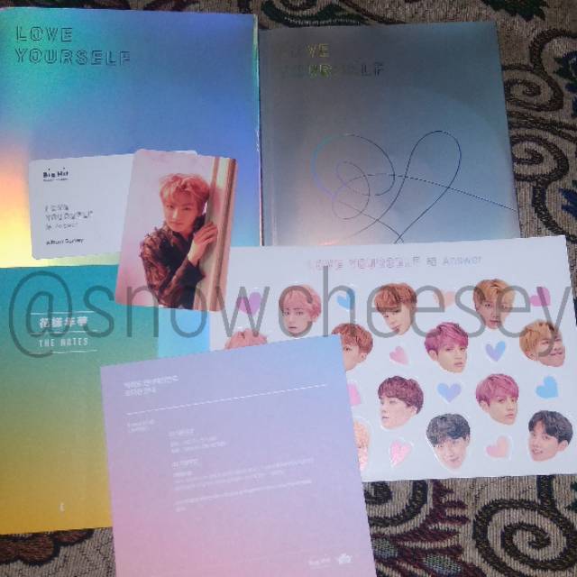 Jual PELUNASAN DP ALBUM BTS LY; ANSWER E VERSION | Shopee Indonesia