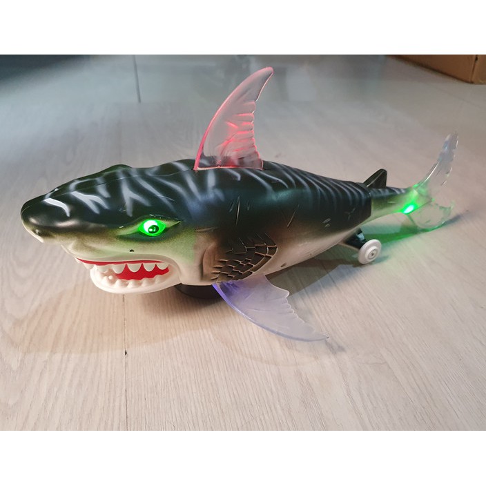 Jual MAINAN ANAK IKAN HIU BESAR CRAZY SHARK PROJECTION LAMPU | Shopee ...