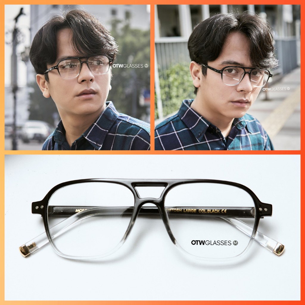 Jual KAWAKI HITAM GRADASI Frame Kacamata Minus Anti Radiasi ...