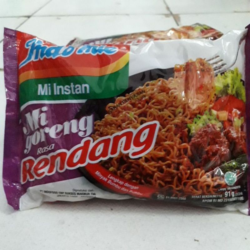 Jual INDOMIE GORENG RENDANG 91 GR | Shopee Indonesia