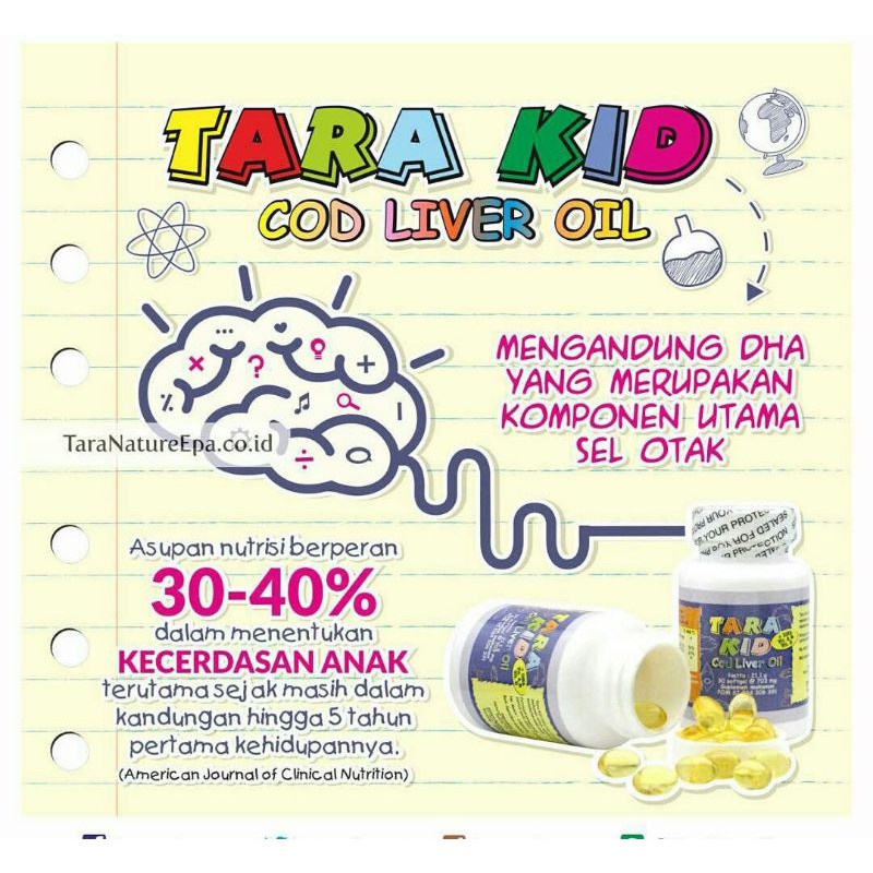 Jual Tara Kid COD Liver Oil | Shopee Indonesia