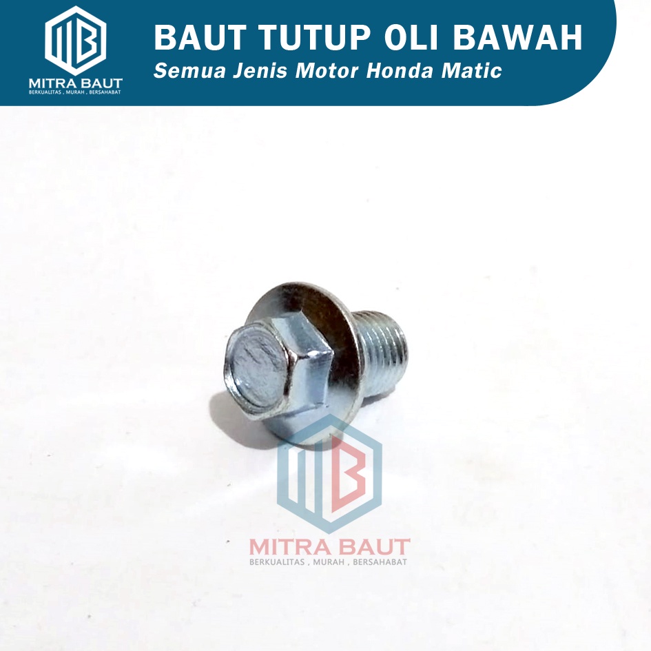 Jual Baut Tap Oli Honda Matic / Baut Tutup Oli Bawah Honda Matic ...