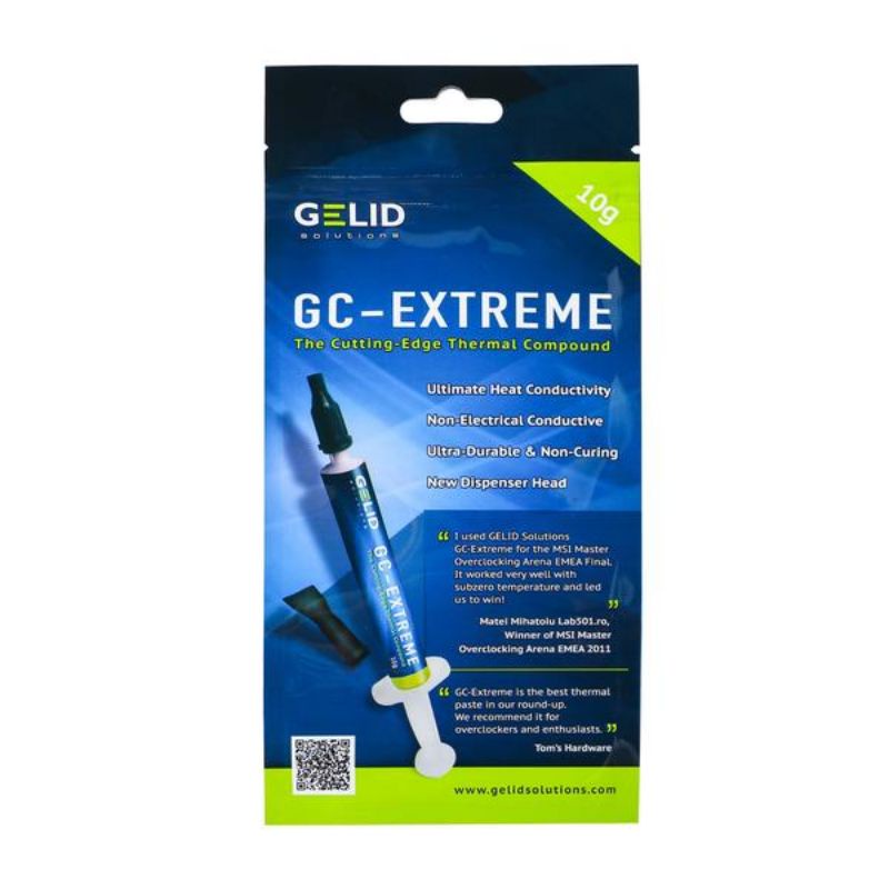 Jual GELID GC-Extreme GC Extreme 10 gram Thermal Paste Grease Pasta CPU ...
