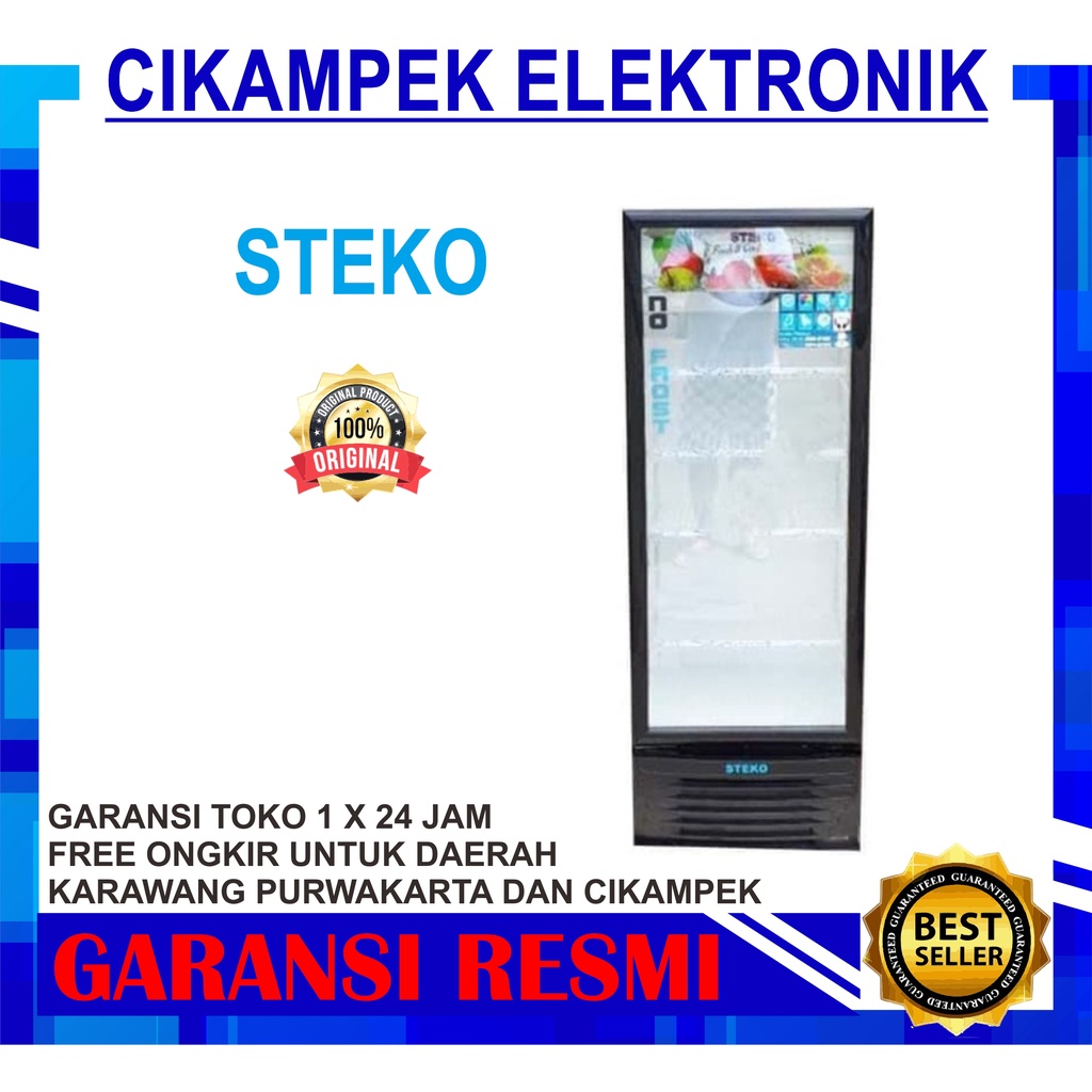 Jual Showcase Steko MG 200 No Frost Display Cooler | Shopee Indonesia