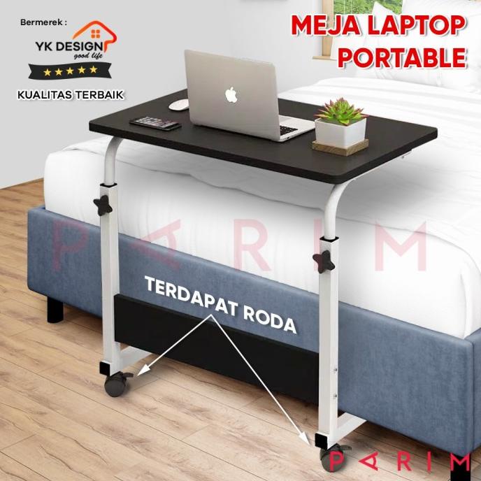 Jual Meja Laptop Kasur Meja Roda Portable Stand Aluminium Yk Design Yk ...