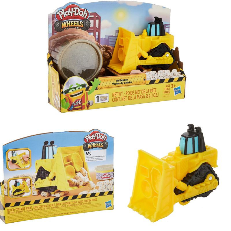 Jual Play Doh Wheels Mini Bulldozer Original Hasbro / Playdoh Truck ...