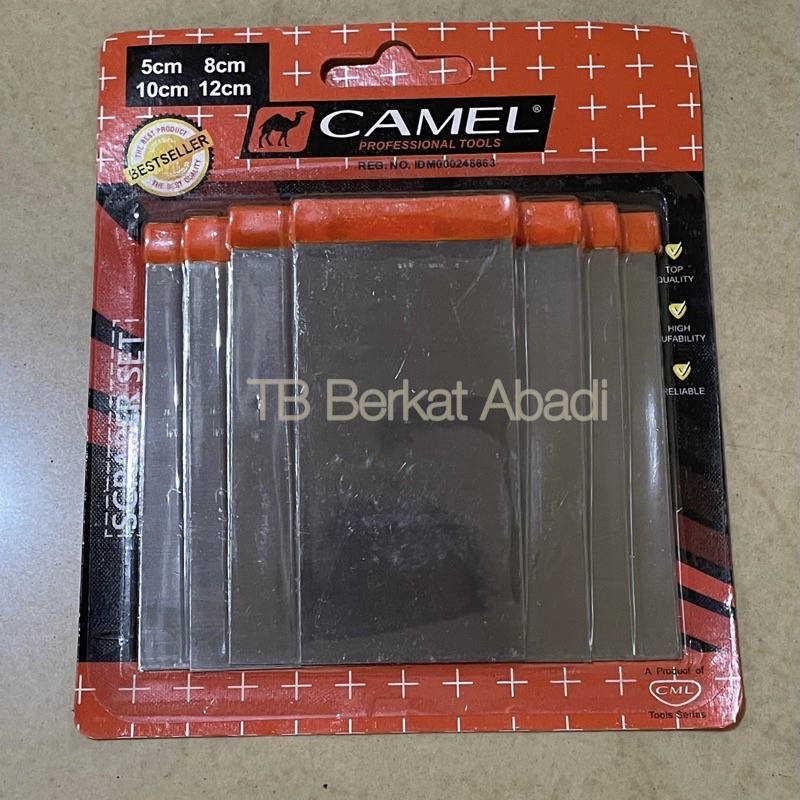Jual Kape Set Camel / Scraper Camel Set 4 Ukuran | Shopee Indonesia