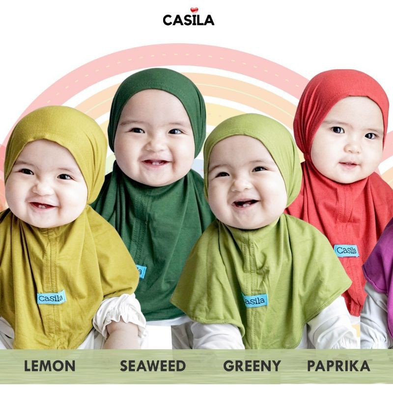 Jual HIJAB HAZEL by Casila Warna Baru Hijab Anak Instan Lucu Hijab Anak ...