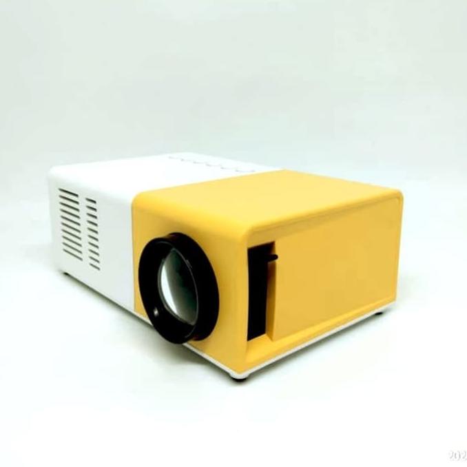 Jual Projector Mini LED YG 300 Proyektor Theater Mini Kuning Garansi ...