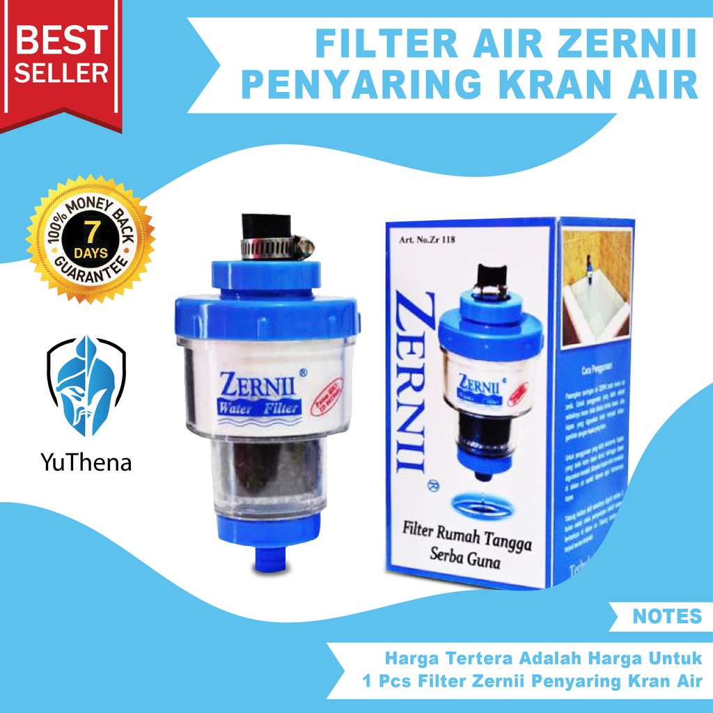Jual Filter Air Zernii Zerni penyaring penjernih Kran Air | Shopee ...