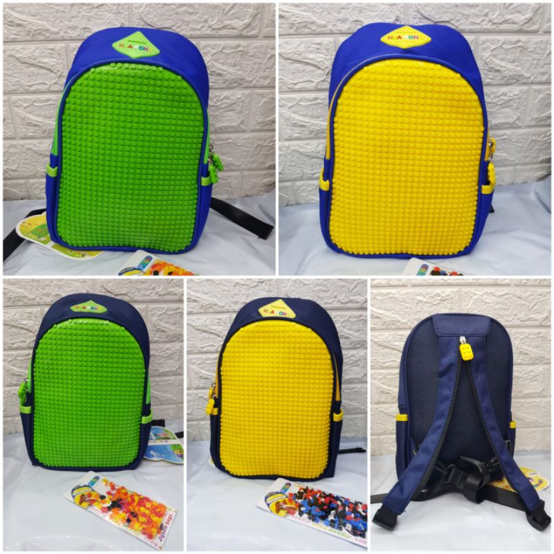 Jual tas slingbag lego/tas sekolah lego 2 in 1 | Shopee Indonesia
