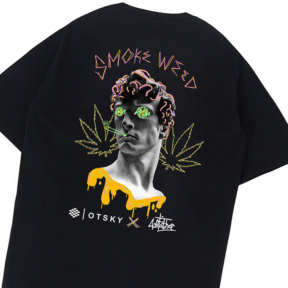 Jual Kaos Baju Tshirt OTSKY Smoke Weed | Shopee Indonesia