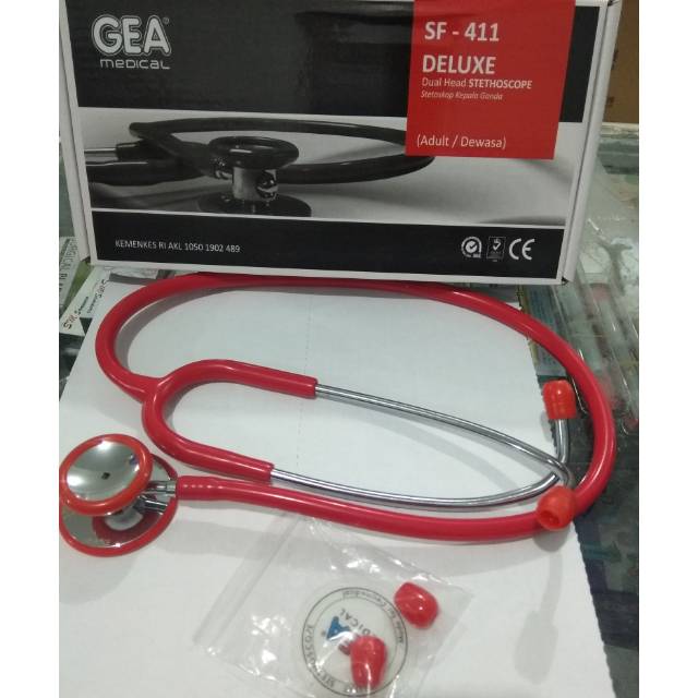 Jual Stetoskop Gea Deluxe SF 411 - Stetoskop Gea Medical | Shopee Indonesia
