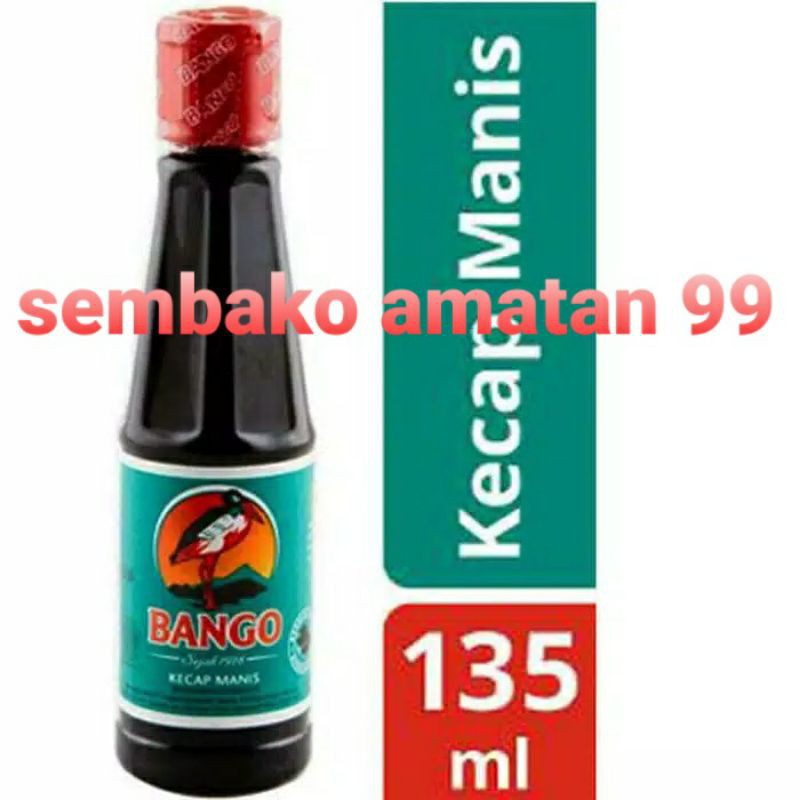 Jual Bango Kecap Manis Kemasan Botol 135 Ml | Shopee Indonesia