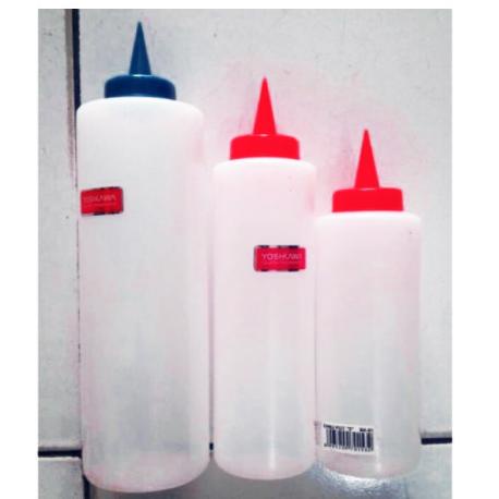 Jual favorit] Botol plastik kecap/sambal model lubang runcing | Shopee ...