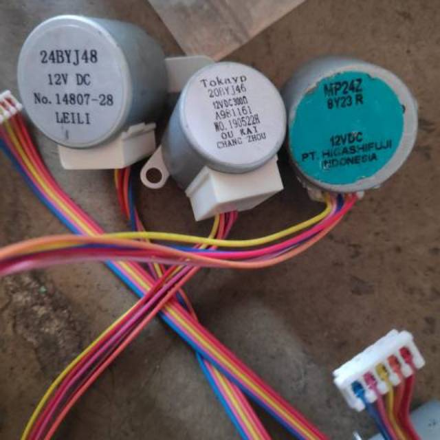 Jual Motor swing Ac Indoor LG 24BYJ48 / 20BYJ46 atau Sharp MP24ZKN ...