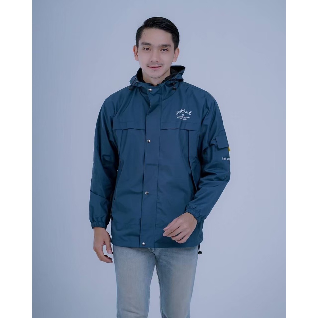 Jual Jaket Pria Keren Anti Air Model Jepang Terbaru Original The Bojiel ...