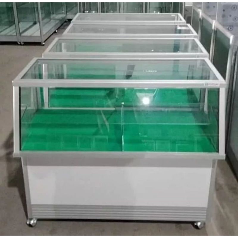 Jual RAK KACA KONTER 1 METER | Shopee Indonesia