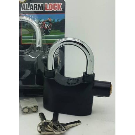 Jual GEMBOK ALARM SEPEDA MOTOR PAGAR RUMAH ANTI MALING SIRINE SIRENE DA ...