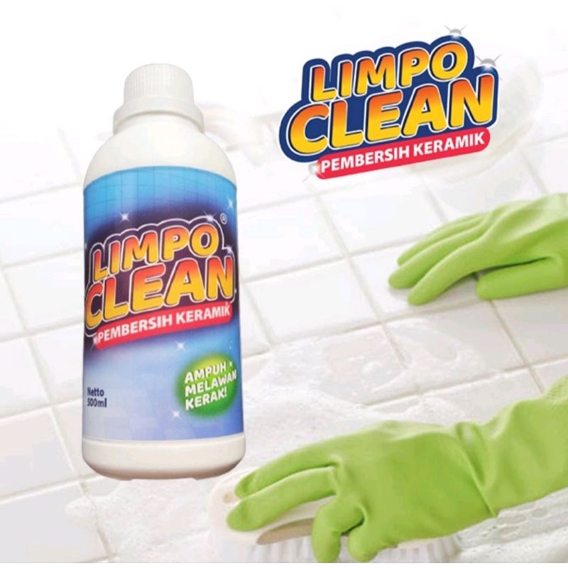 Jual LIMPO Clean - Pembersih Keramik - Jamur & Kerak - Botol 500 mL ...
