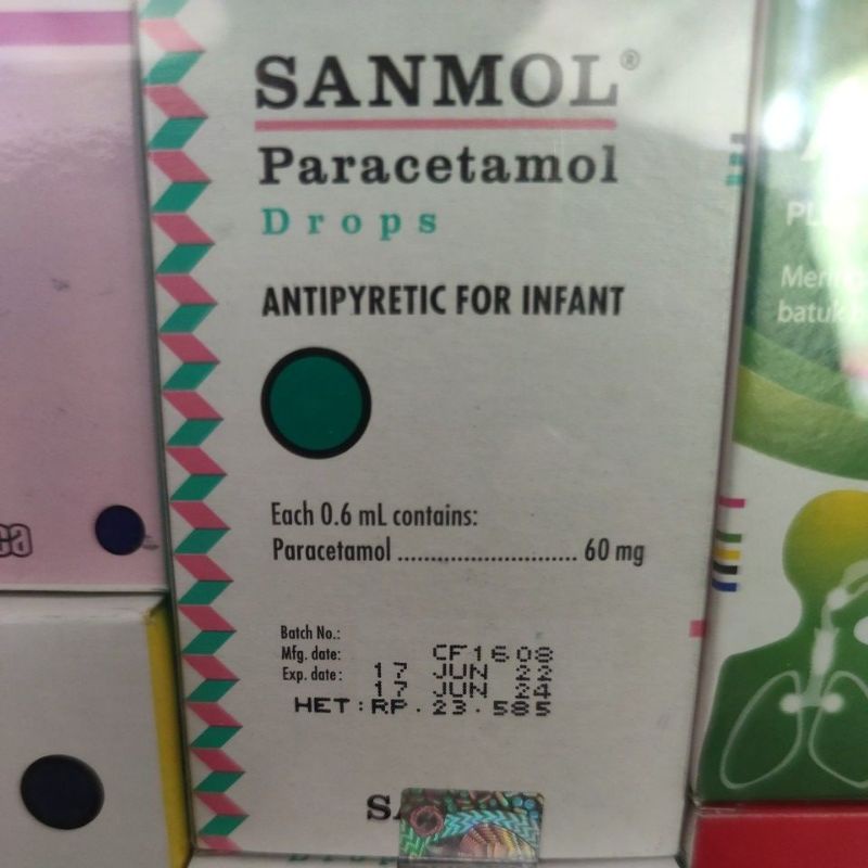 Jual sanmol drop drops bayi exp 2024 original | Shopee Indonesia