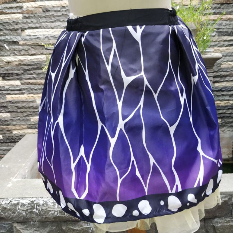 Jual Kimetsu no Yaiba/Demon Slayer Mini Skirt Printing Shinobu, Tanjiro ...
